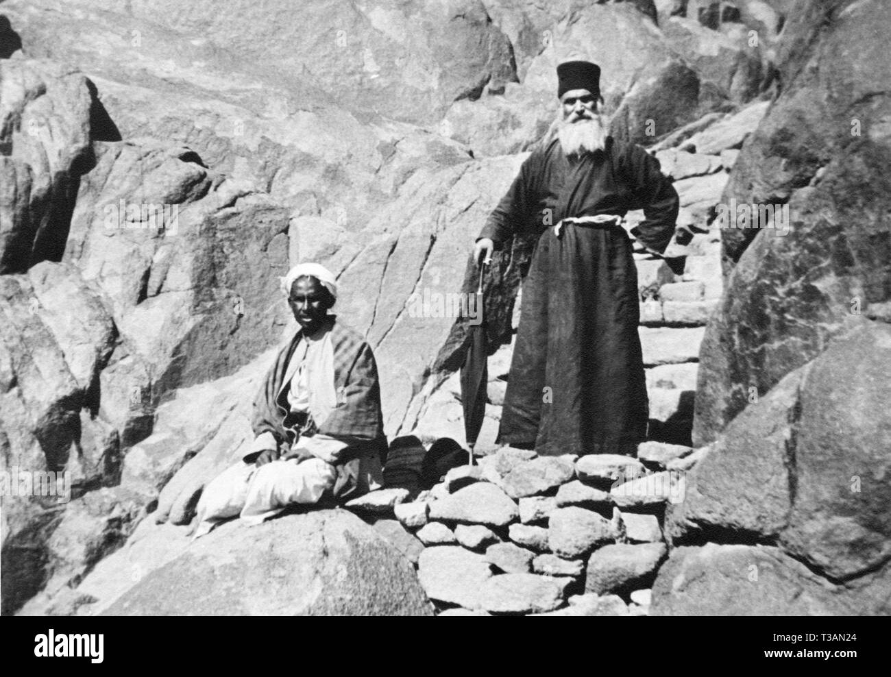 egypt, gebel musa, 1913 Stock Photo - Alamy