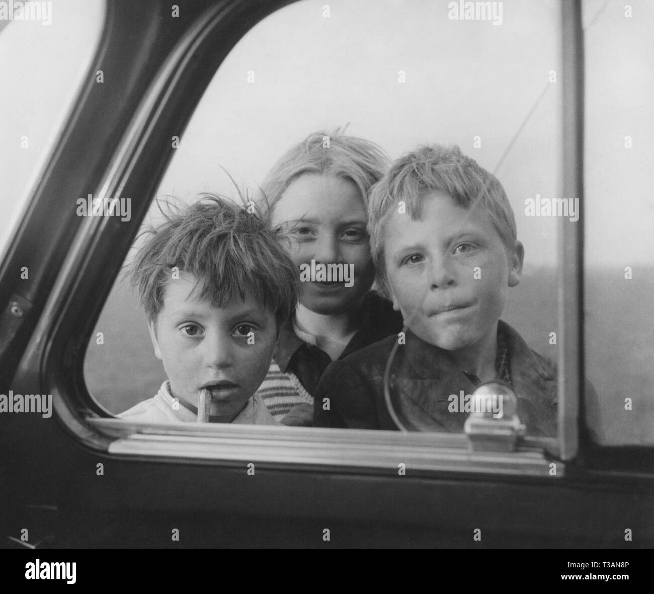 children looking at camera, 1963 Stock Photo - Alamy