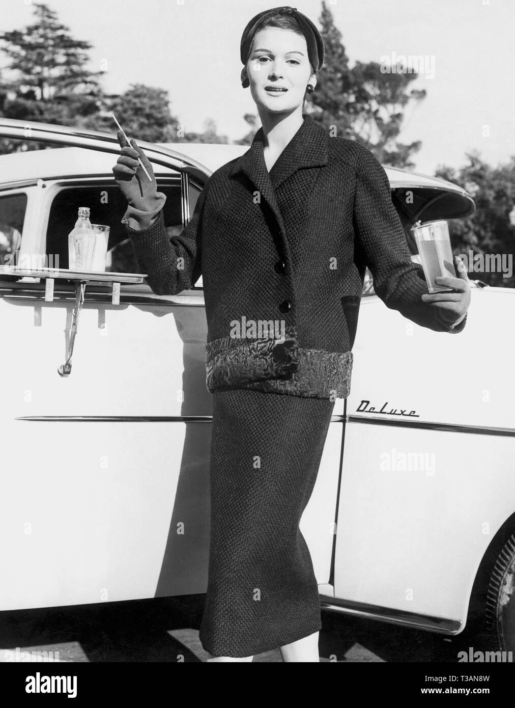 tailleur, 1950's style Stock Photo - Alamy