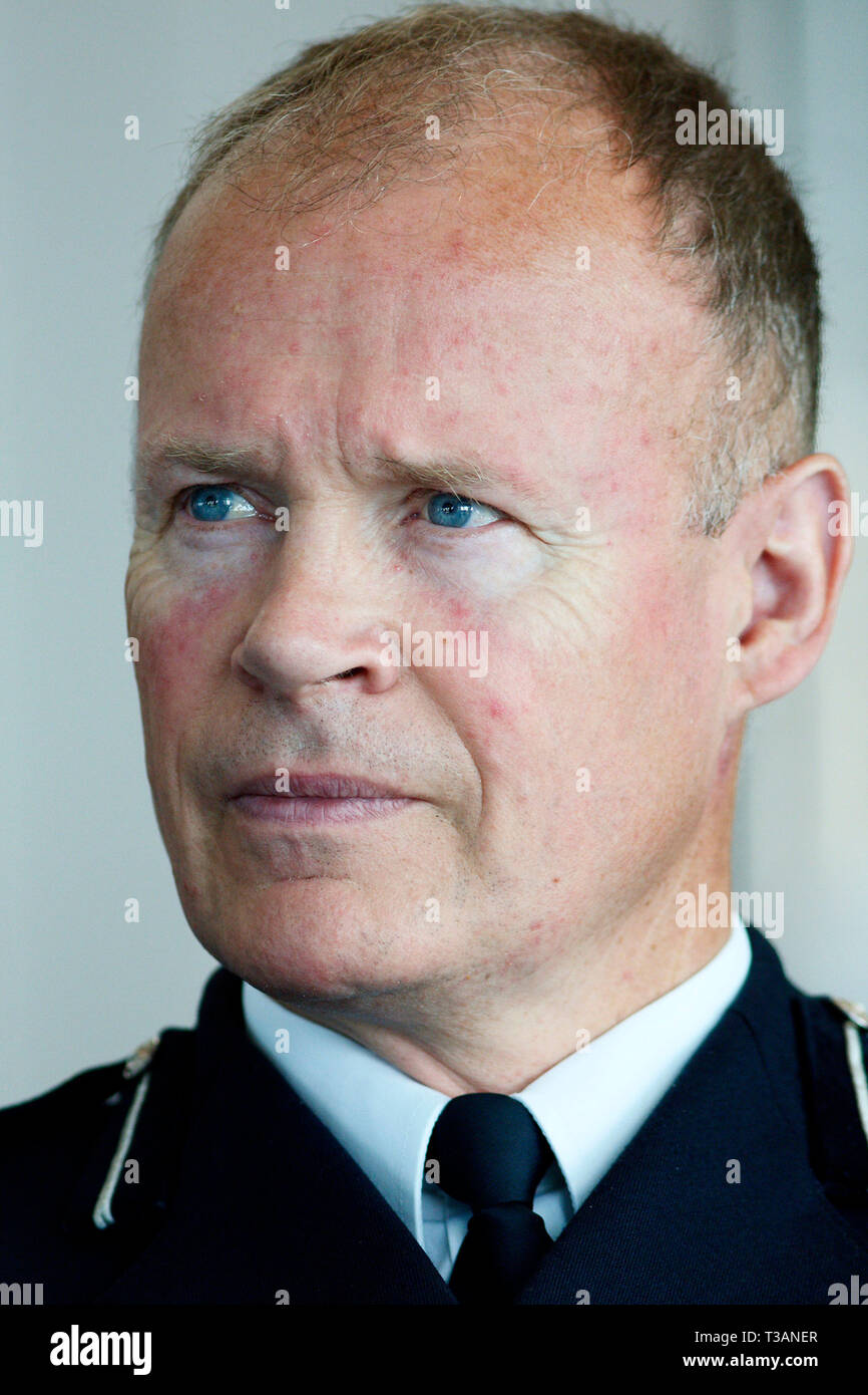 Bob Broadhurst, Metropolitan Police Commander at a press conference ...