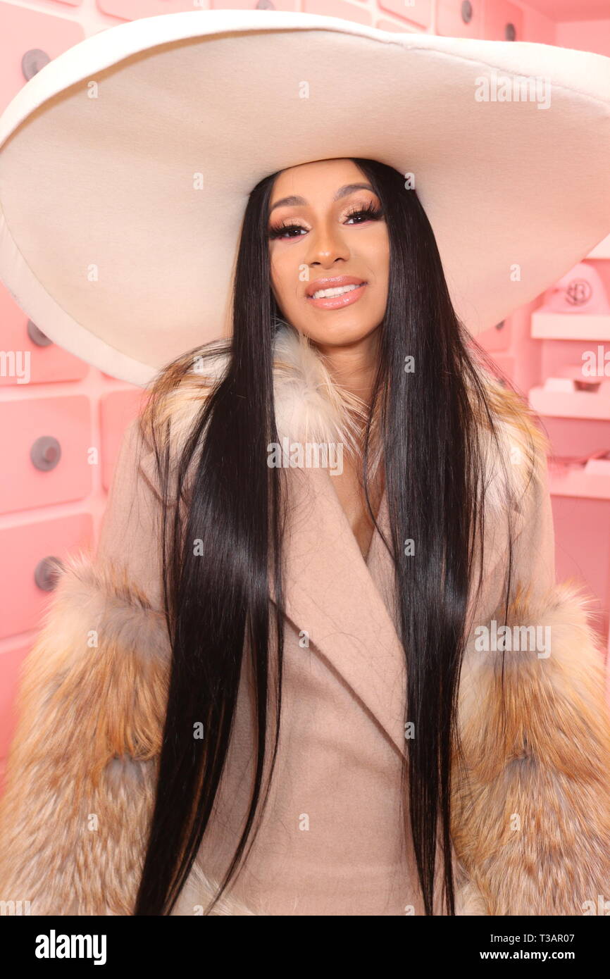 New York NY, USA. 7th Apr, 2019. Cardi B at Beautycon Festival NYC 2019 ...