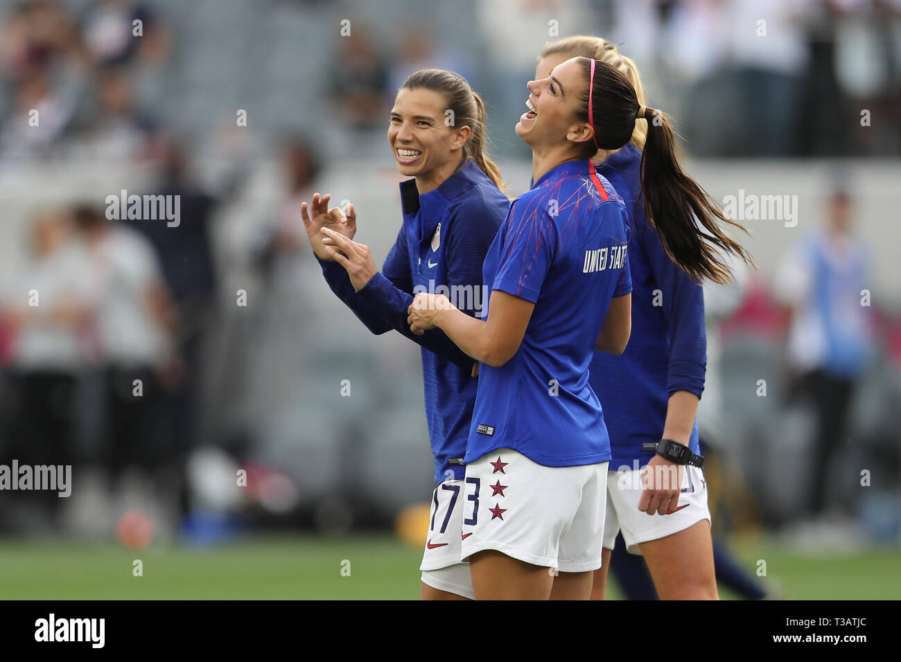 Tobin Heath And Alex Morgan