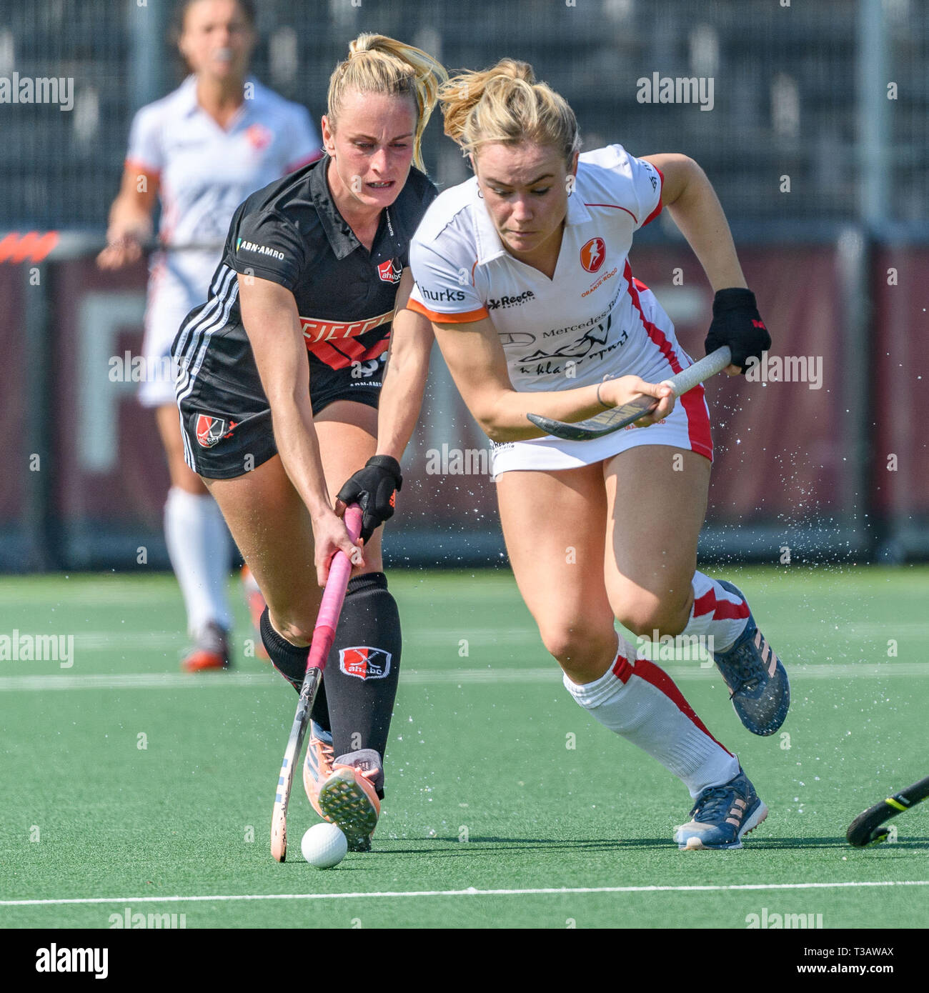 AMSTERDAM, 07-04-2019, Livera Hoofdklasse Hockey Dames Seizoen 2018 ...
