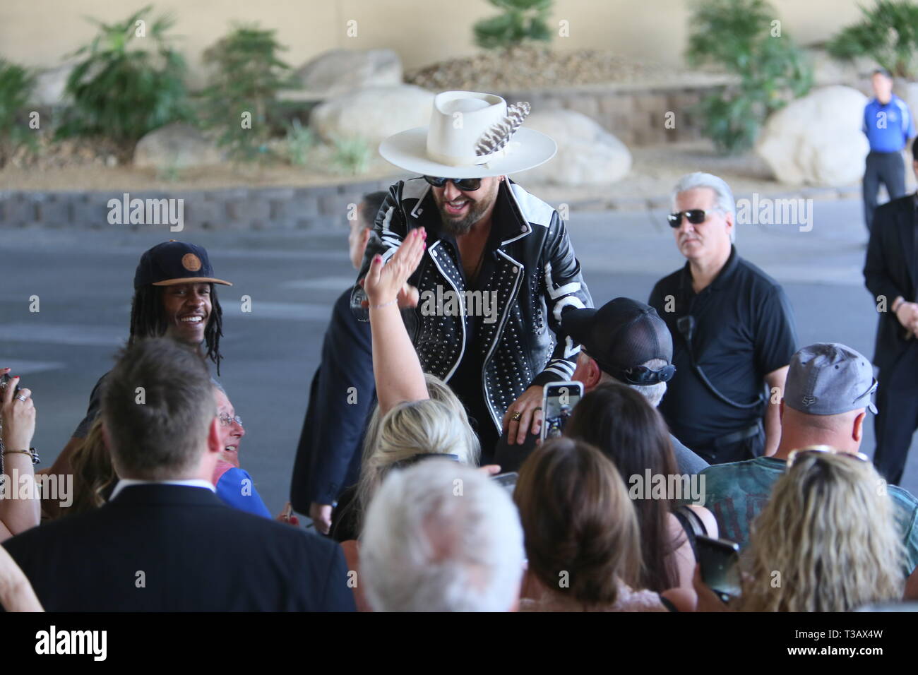 Las Vegas, USA. 7th Apr 2019. Country superstar LoCash Cowboys during ...