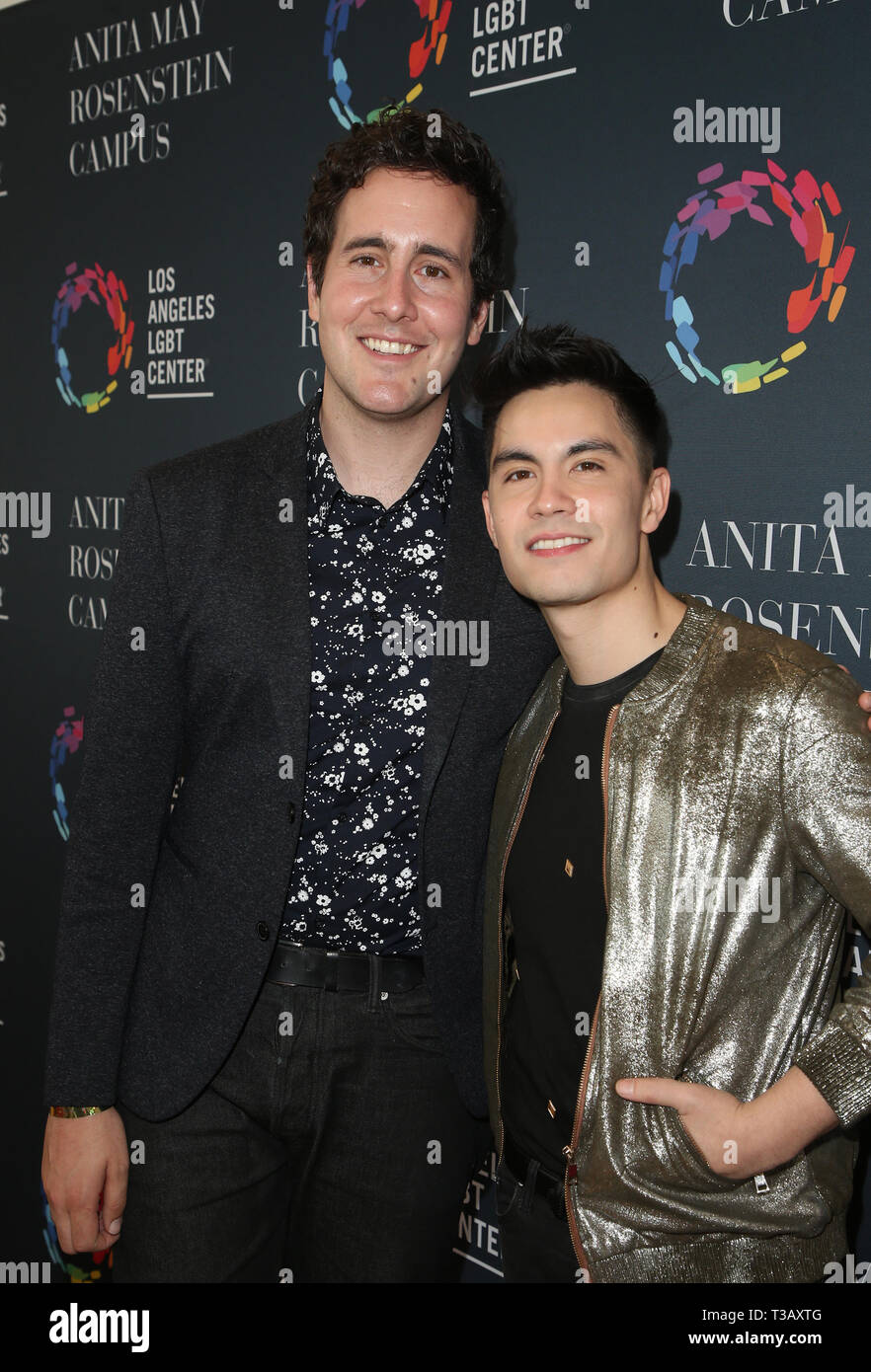 Los Angeles, Ca, USA. 7th Apr, 2019. Casey Breves, Sam Tsui, at Grand ...