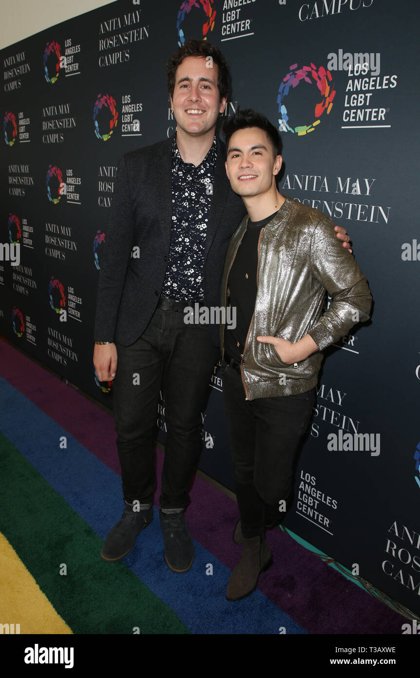 Los Angeles, Ca, USA. 7th Apr, 2019. Casey Breves, Sam Tsui, at Grand ...