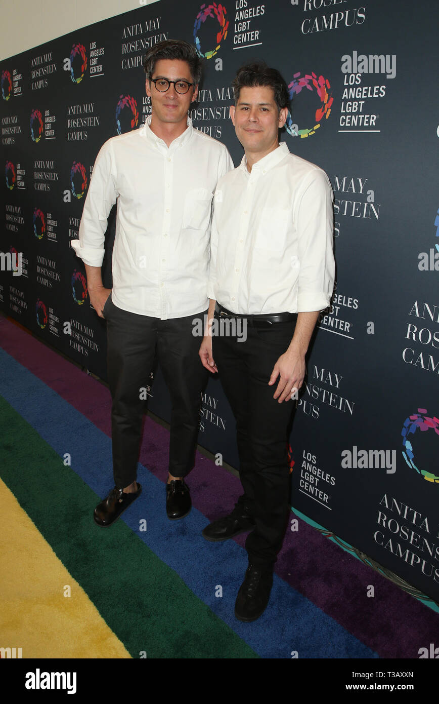 Los Angeles, Ca, USA. 7th Apr, 2019. Dominic Leong, Chris Leong, at ...