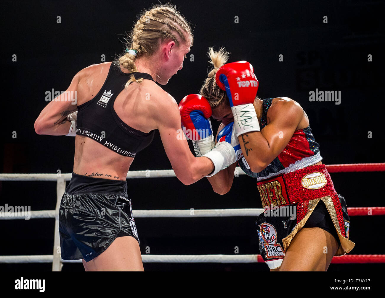 Usti Nad Labem, Czech Republic. 06th Apr, 2019. Czech boxer Fabiana ...