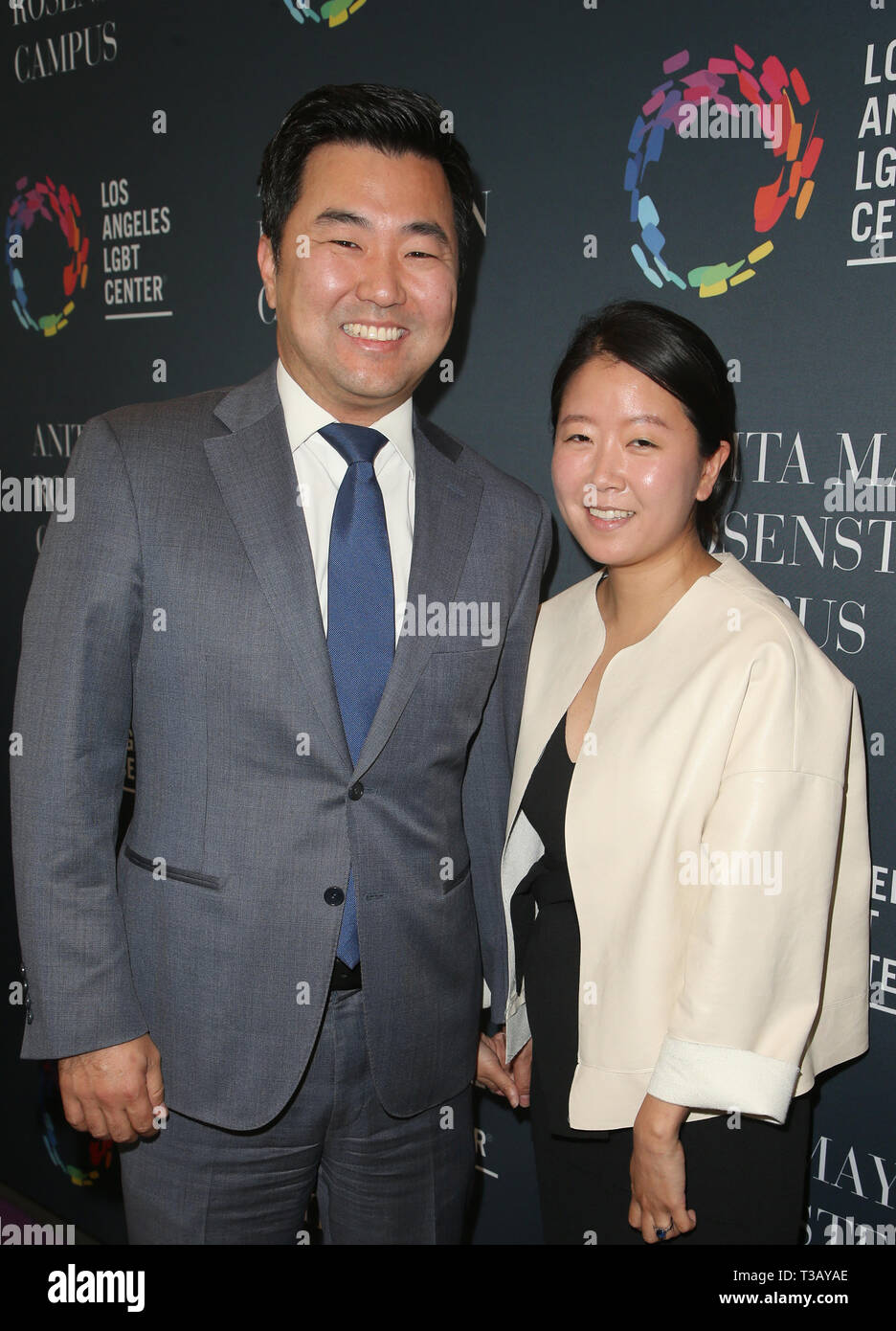 Los Angeles, Ca, USA. 7th Apr, 2019. David Ryu, Guest, at Grand Opening ...