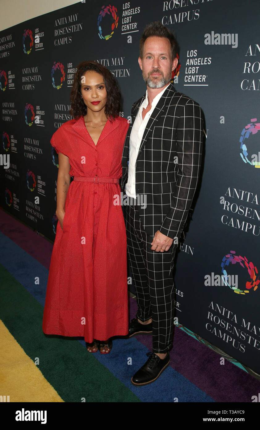 Los Angeles, Ca, USA. 7th Apr, 2019. Chris Payne Gilbert, Lesley-Ann ...