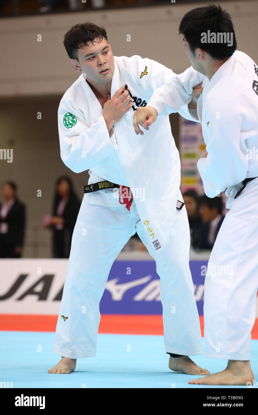 Fukuoka, Japan. 6th Apr, 2019. Aaron Wolf Judo : All Japan Selected ...