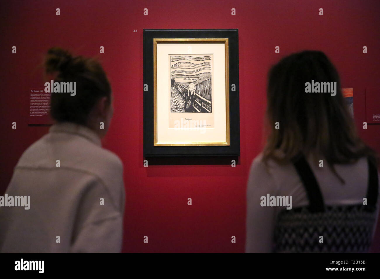 The scream 1895 edvard munch hi-res stock photography and images - Alamy