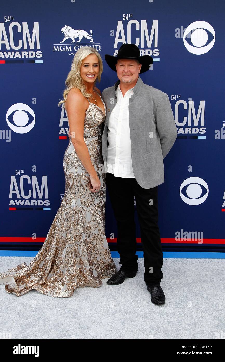 Las Vegas, NV, USA. 7th Apr, 2019. Becca Lawrence, Tracy Lawrence at ...