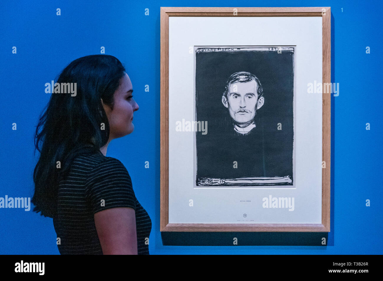 Self portrait with skeleton arm hi-res stock photography and images - Alamy