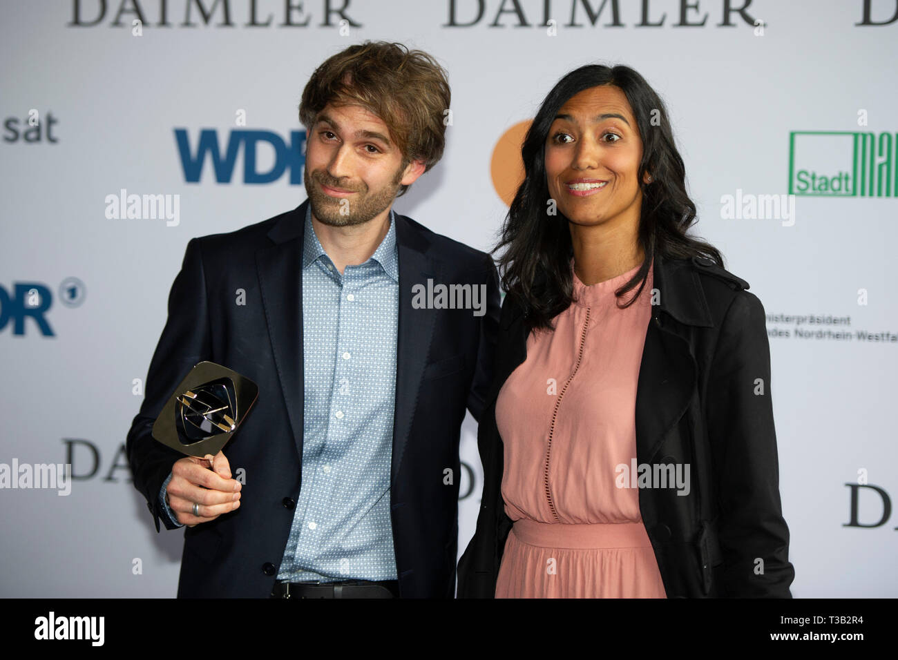 David SPAETH, director, and Nathalie SPAETH, prize winner for the film ...
