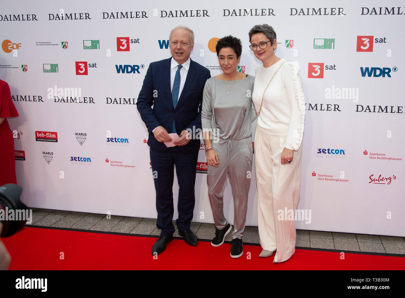 Marl, Deutschland. 05th Apr, 2019. Tom BUHROW, WDR director, Dunja ...