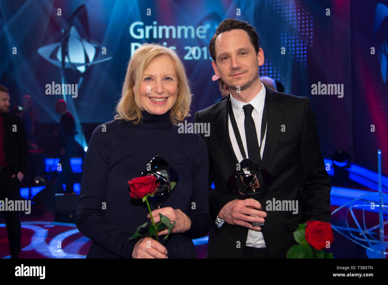 from left: Maren KROYMANN, actress, Sebastian COLLEY, author, final ...