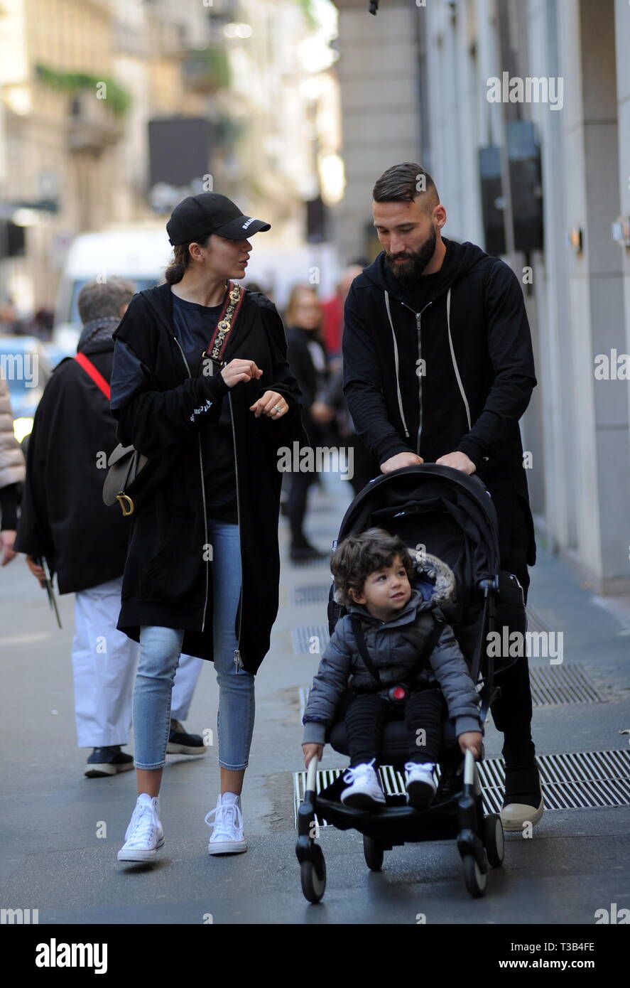 Milan, Lorenzo Tonelli and family in the center Lorenzo Tonelli ...