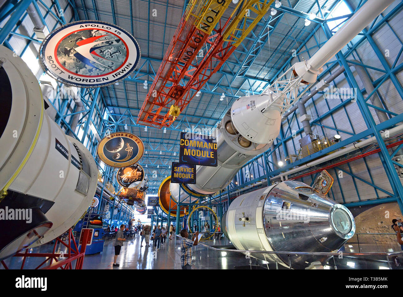 Fl, USA. 20th Nov, 2015. A Saturn V Rocket, center, along with other ...