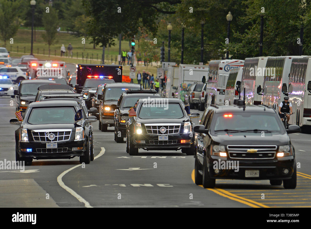 Presidentialmotorcade hi-res stock photography and images - Alamy