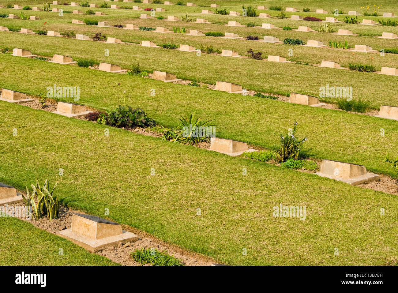 Mainamati War Cemetery, Comilla, Chittagong Division, Bangladesh Stock ...