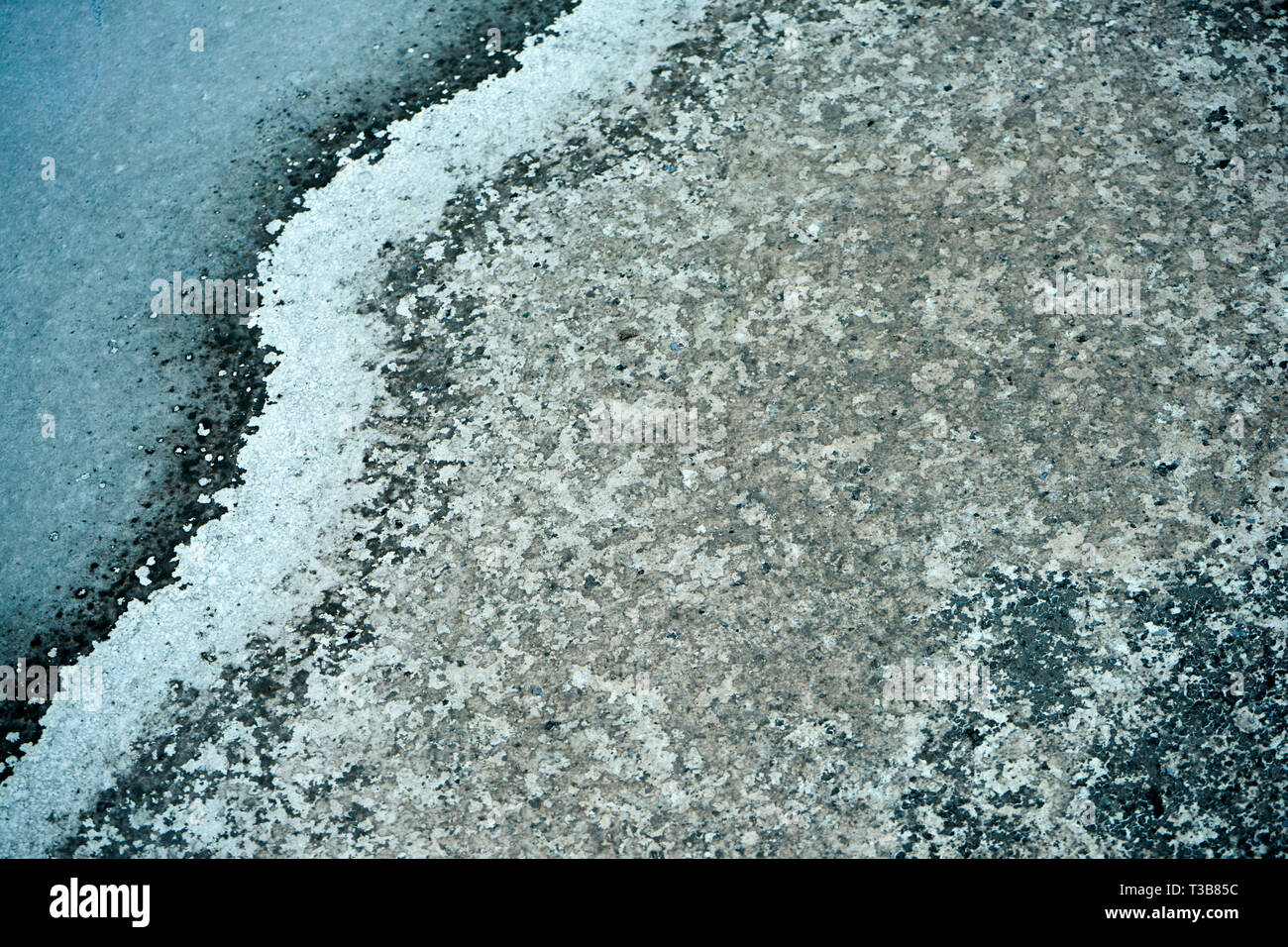 dirty pattern on the cement floor Stock Photo - Alamy