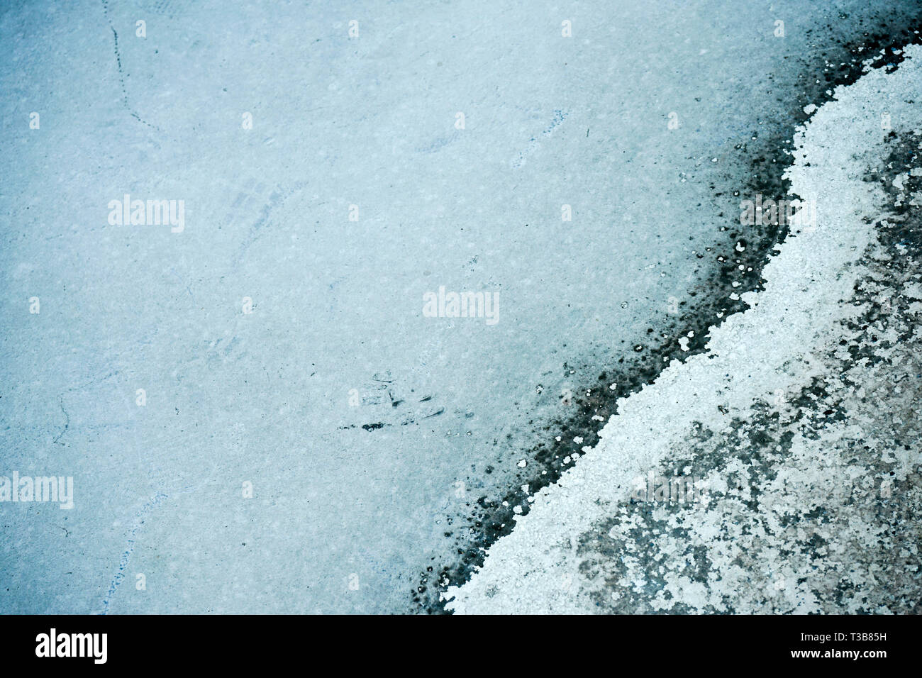 dirty pattern on the cement floor Stock Photo - Alamy