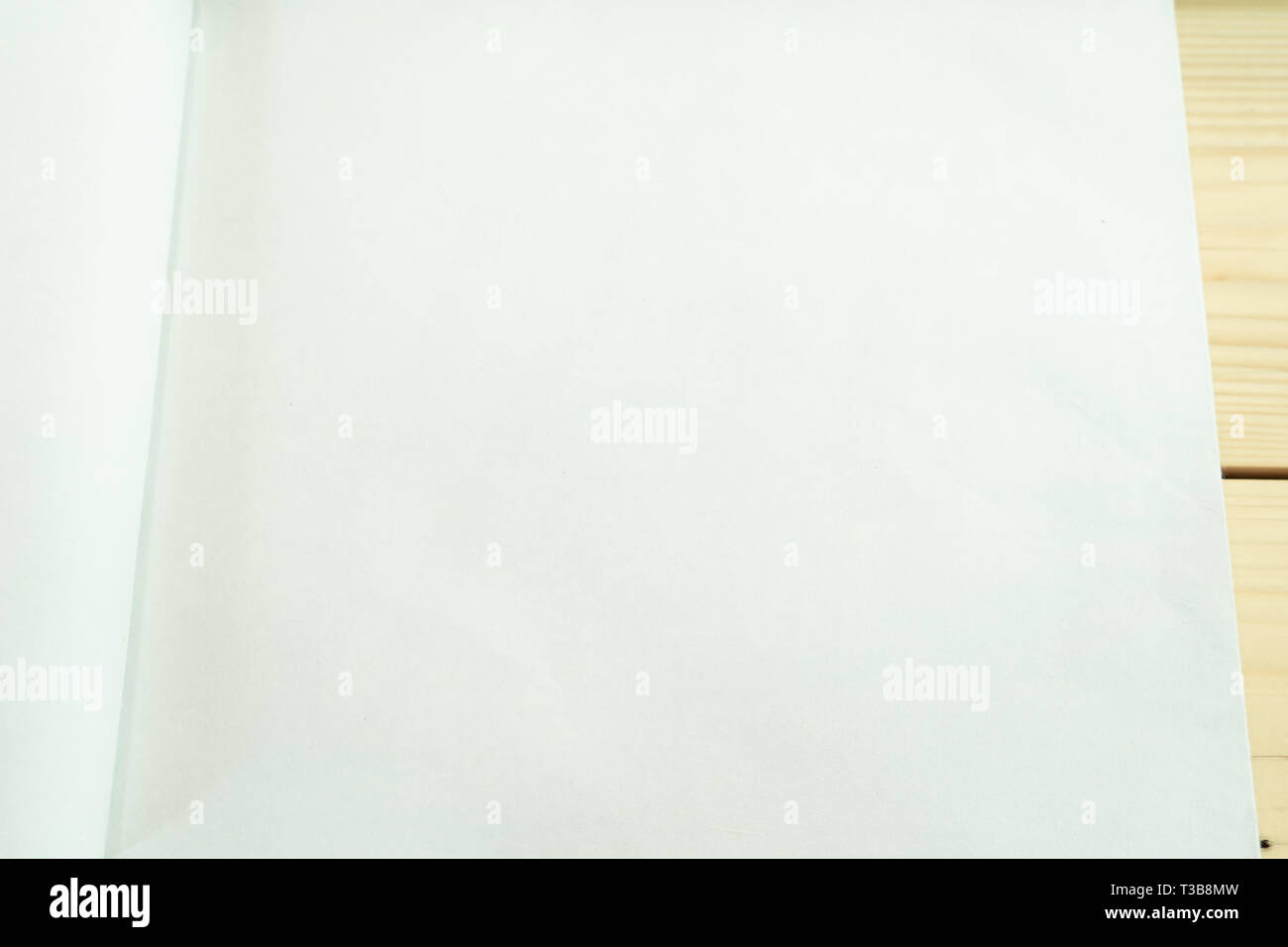 plain and clear white paper texture background Stock Photo - Alamy