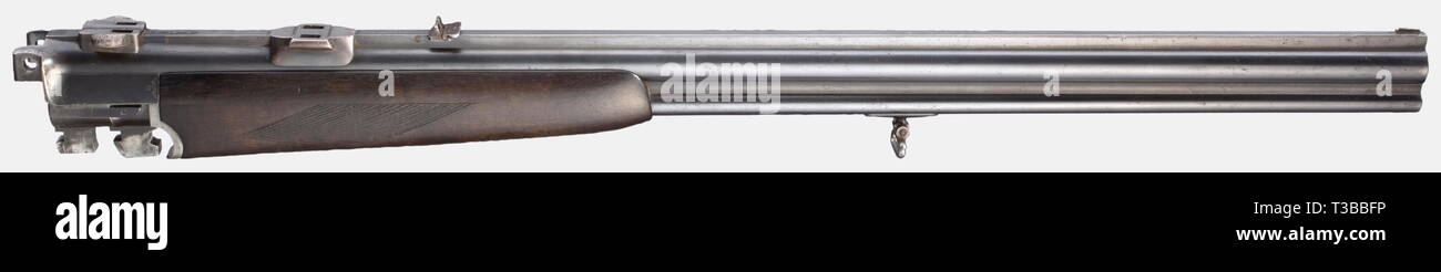 LONG ARMS, MODERN HUNTING WEAPONS, over and under rifle with BBF ...