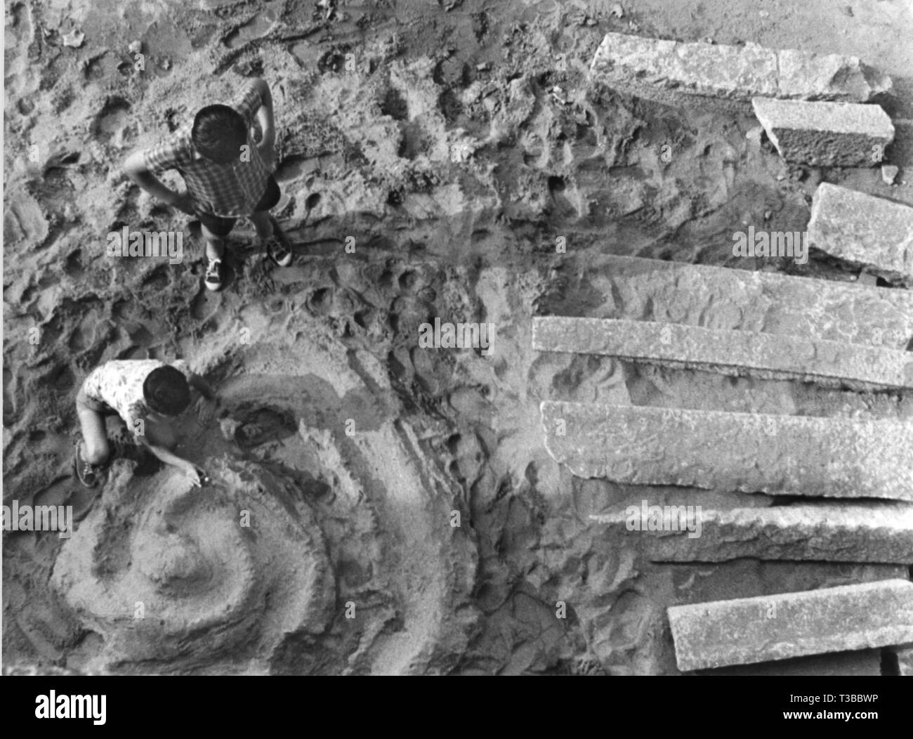 Strip of sand Black and White Stock Photos & Images - Alamy