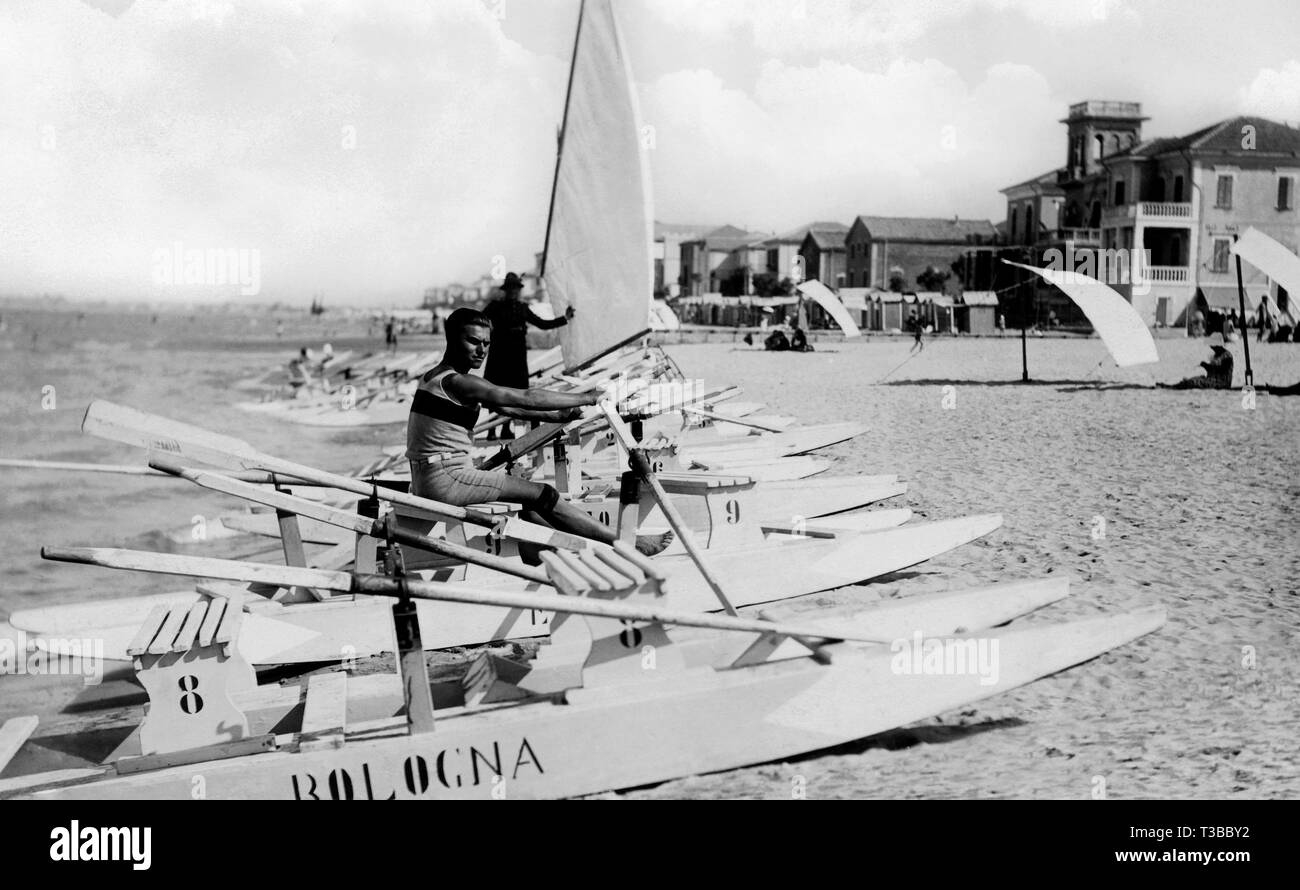 Rimini Italy Italian Beach Beaches High Resolution Stock Photography ...