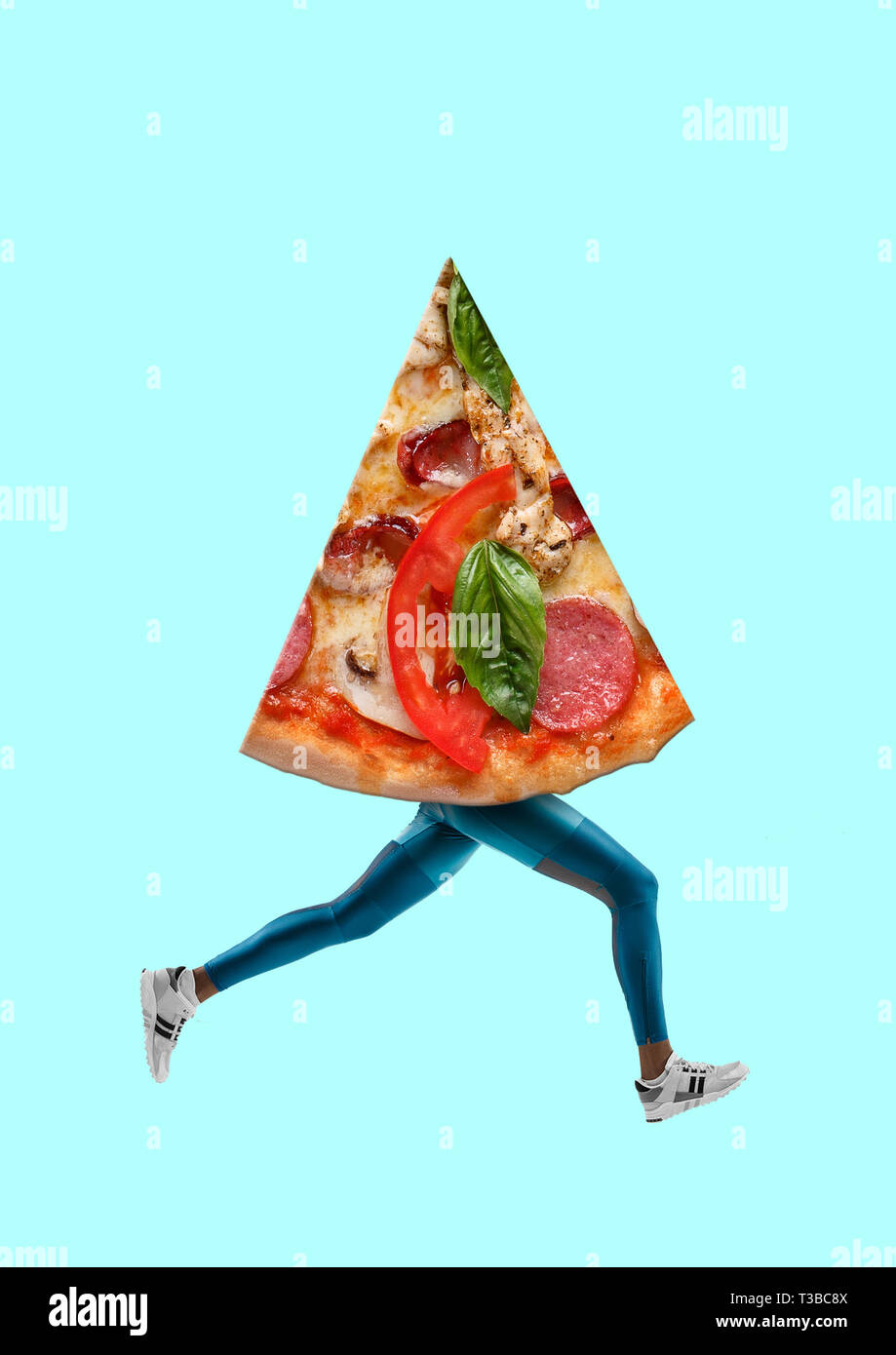 Collage image pizza hi-res stock photography and images - Alamy