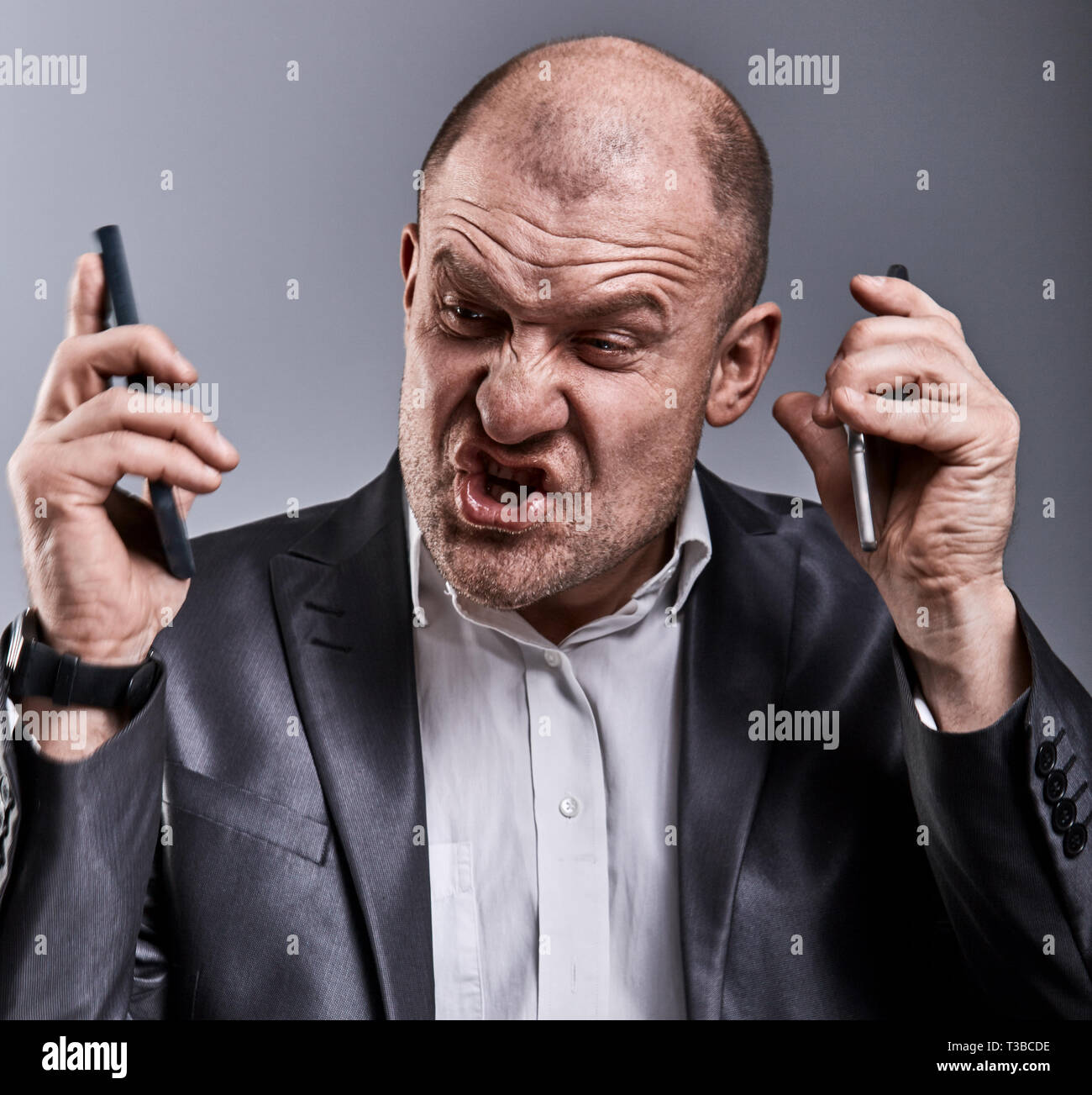 Furious turn hi-res stock photography and images - Alamy