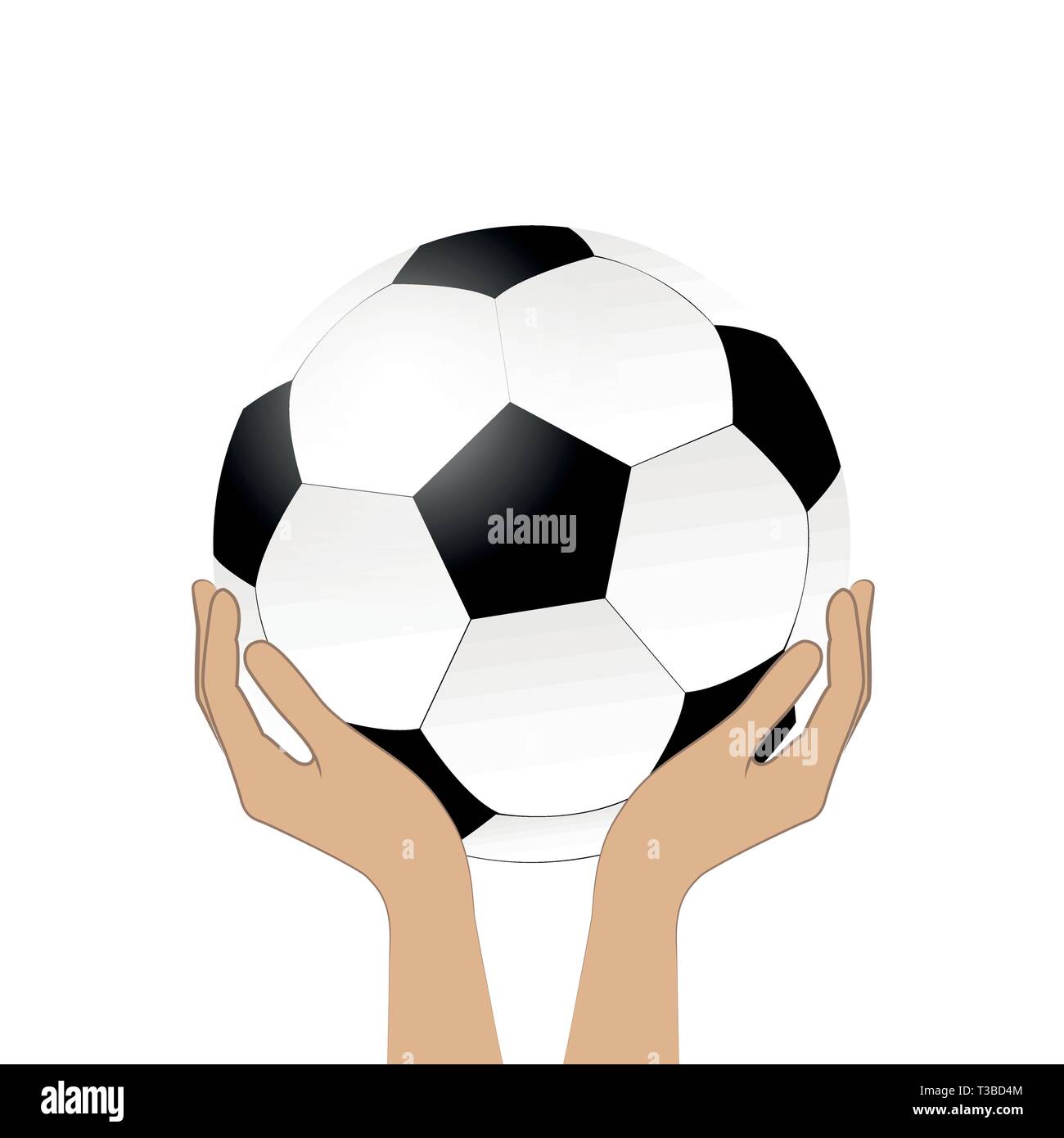 Studio shot male football player Stock Vector Images - Alamy