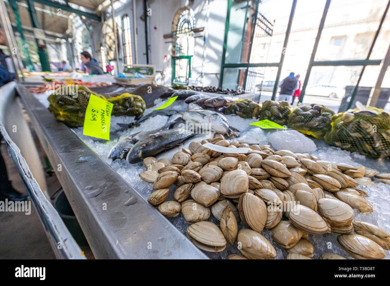 The famous St Georges Market, Belfast, Northern Ireland Stock Photo - Alamy