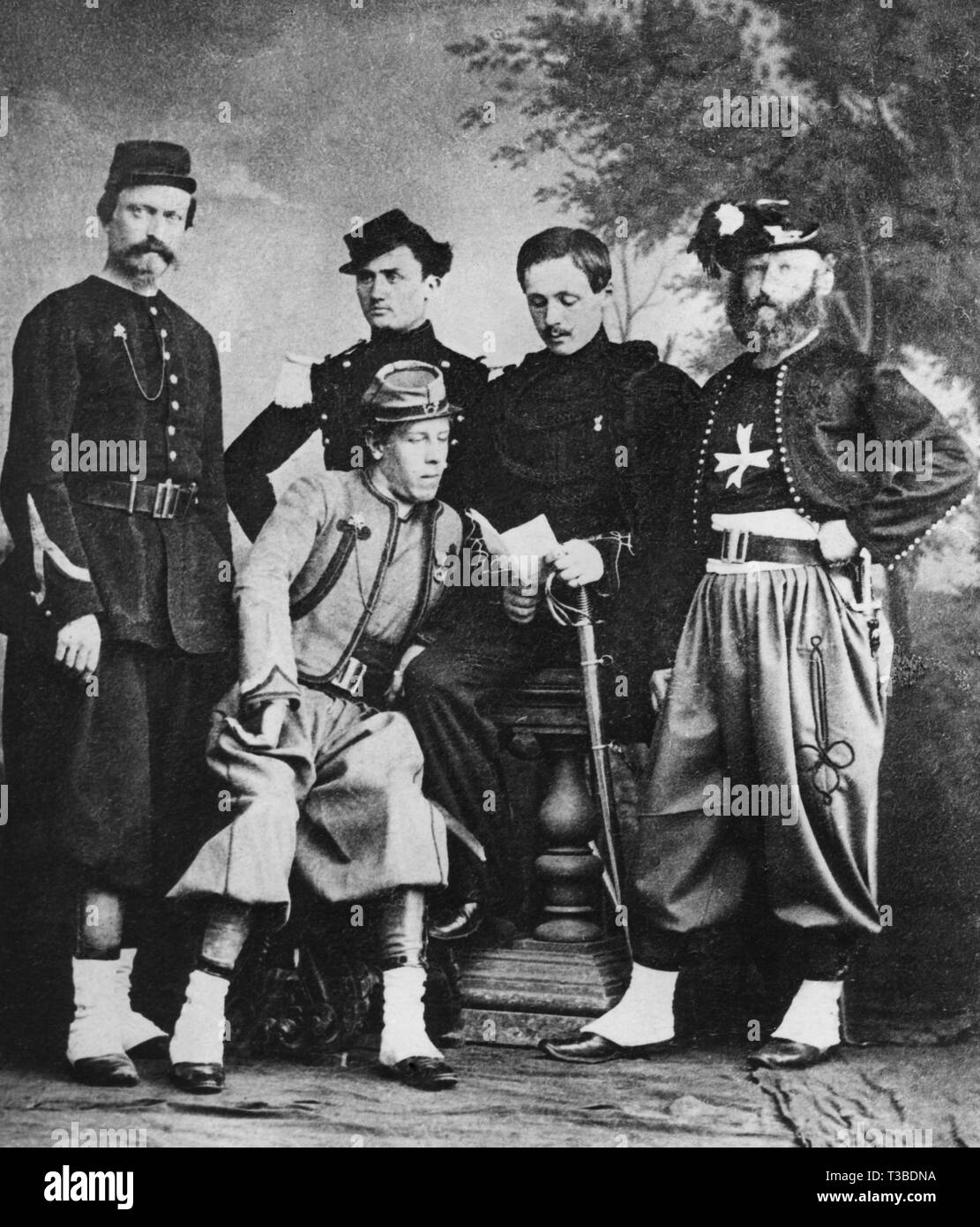 Zouave uniforms hi-res stock photography and images - Alamy