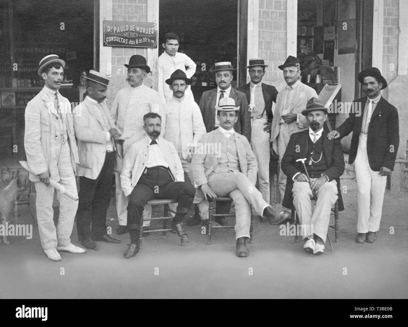 Italian immigration brazil Black and White Stock Photos & Images - Alamy