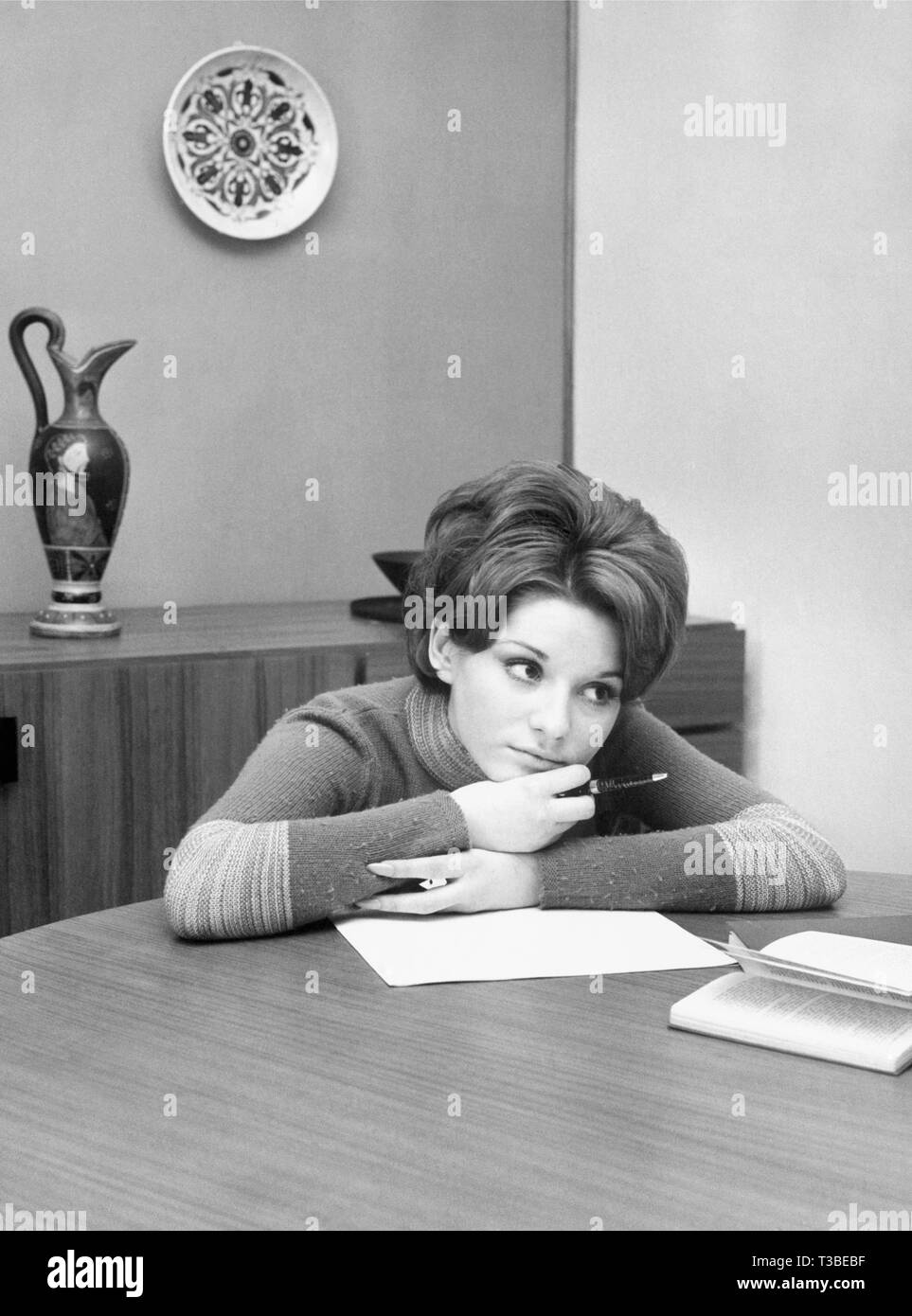 unwilling woman, 1968 Stock Photo - Alamy