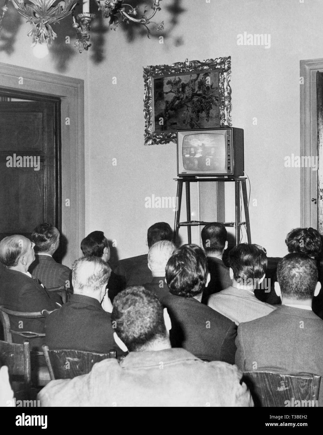 Watching back Black and White Stock Photos & Images - Alamy