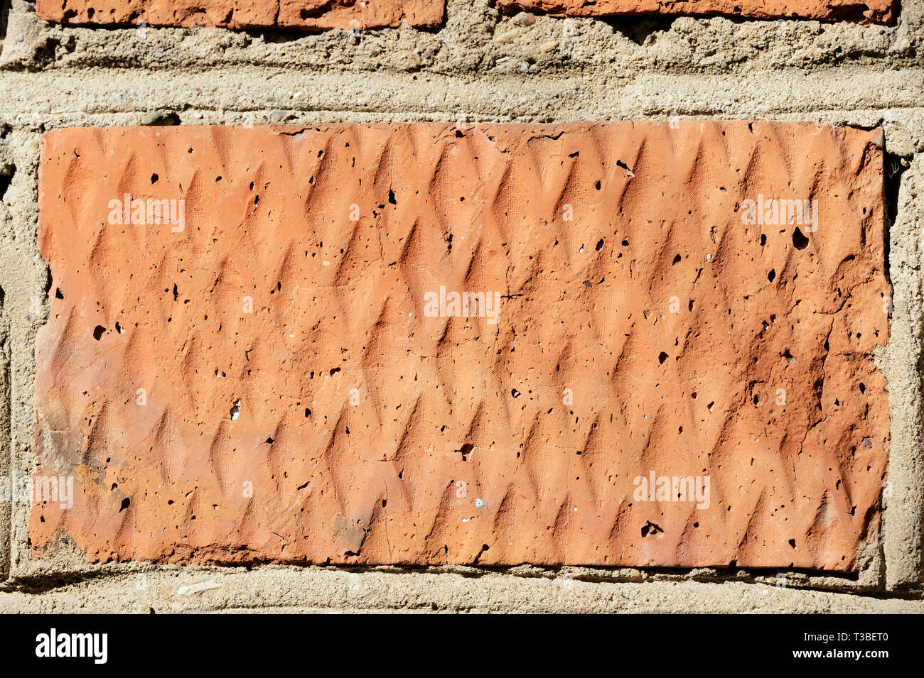 Red brick wall texture close up. Brick background Stock Photo - Alamy