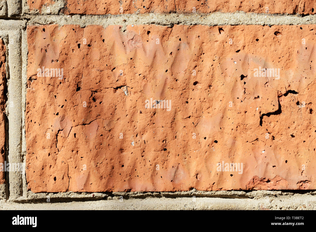 Red brick wall texture close up. Brick background Stock Photo - Alamy