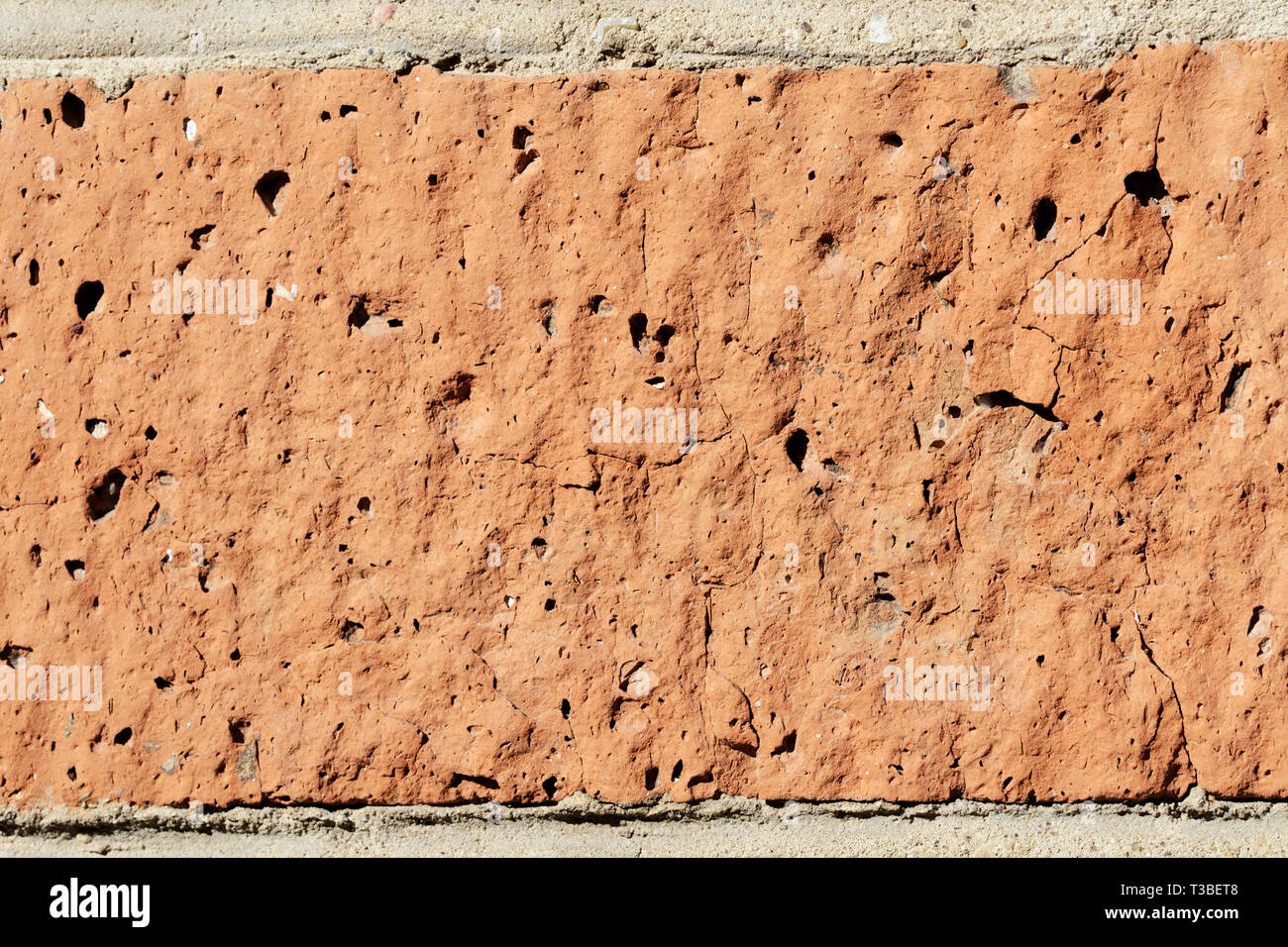 Red brick wall texture close up. Brick background Stock Photo - Alamy