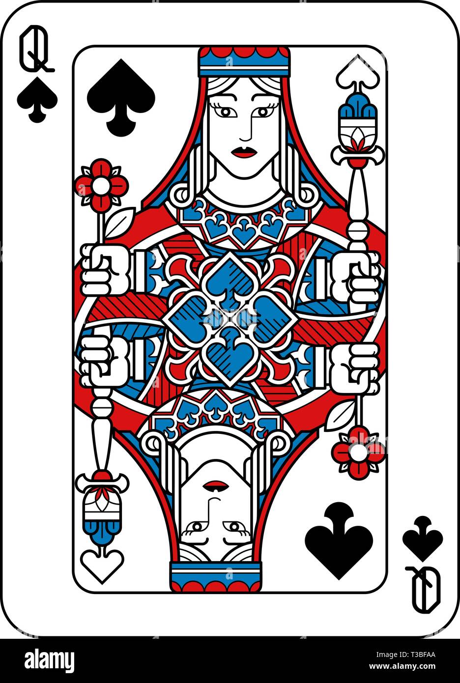 Queen card hi-res stock photography and images - Alamy