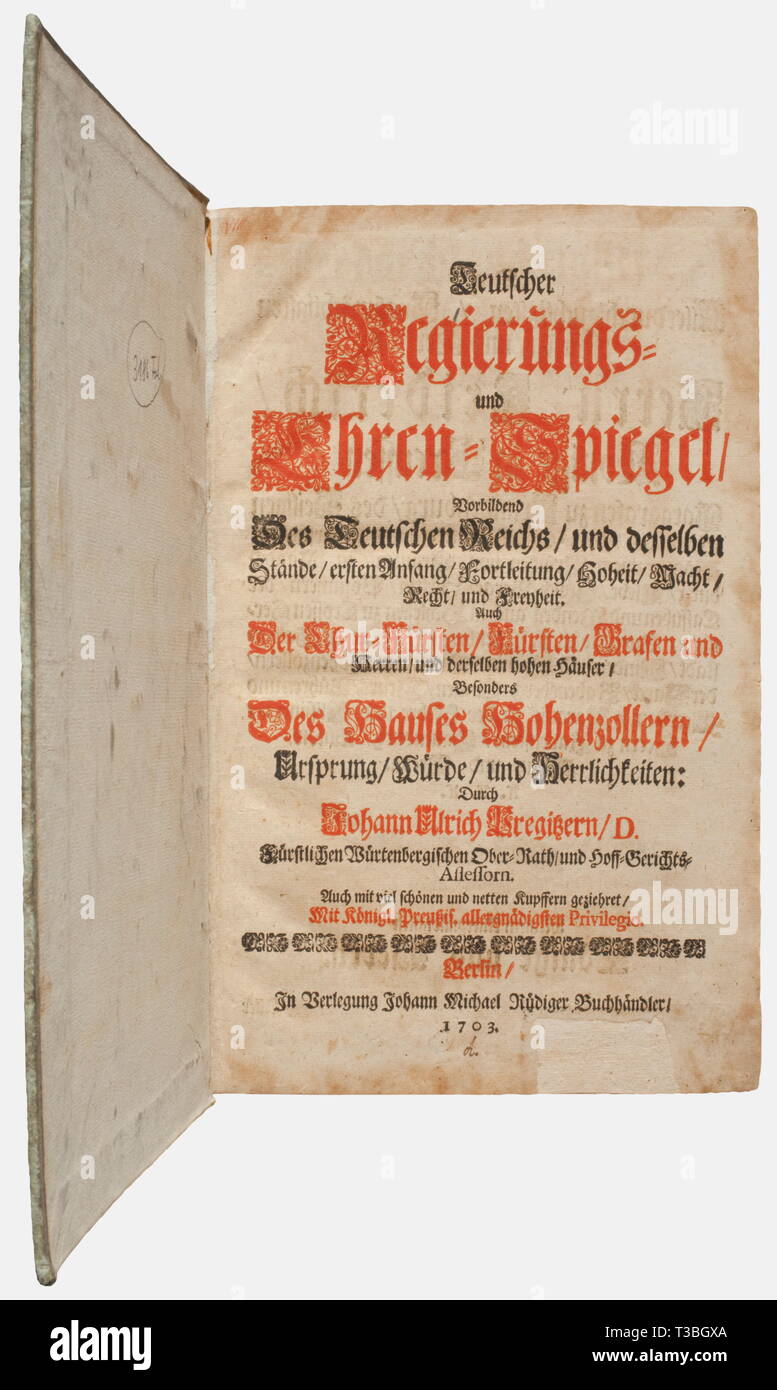 German rulers hi-res stock photography and images - Alamy