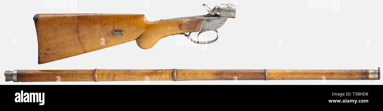 LONG ARMS, MODERN HUNTING WEAPONS, dismanteable shotgun, German, circa ...