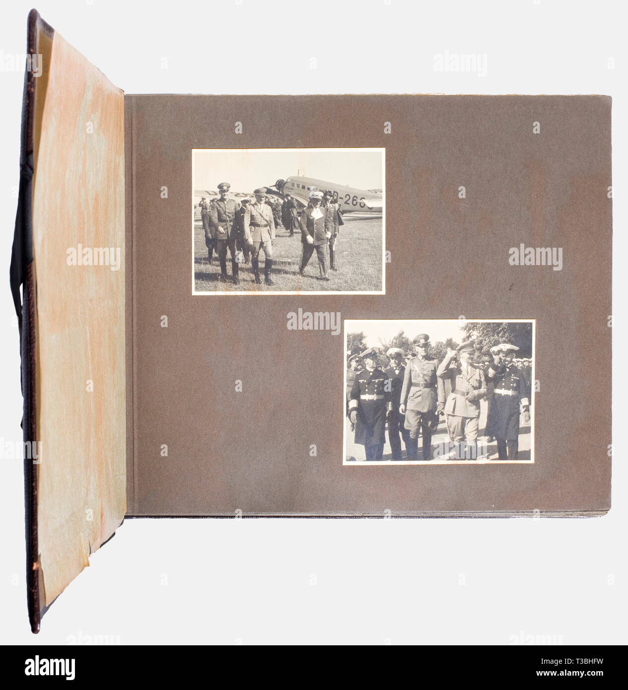 Adolf Hitler, an album with 51 photographs of his yacht, "Aviso Grille ...