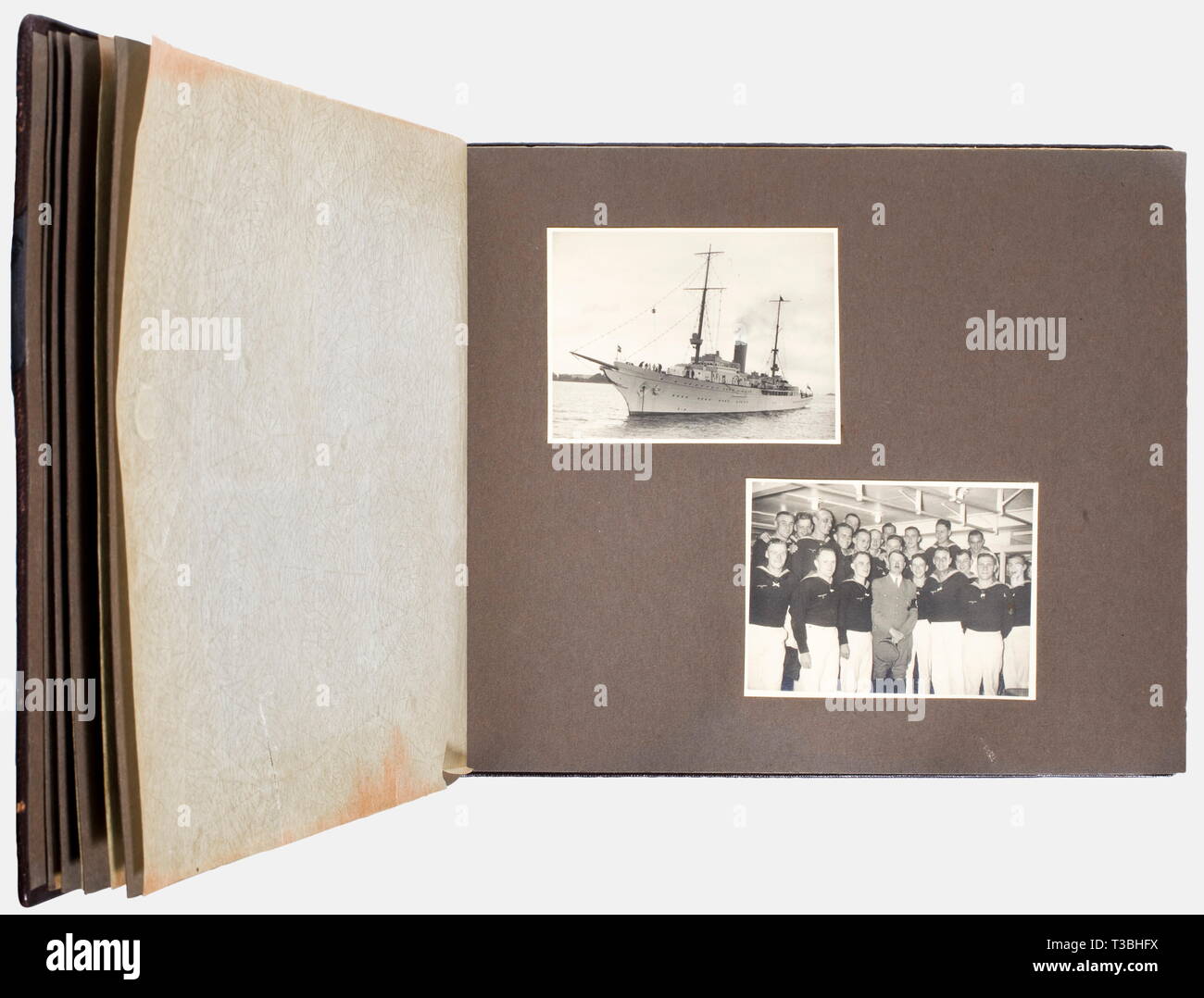 Adolf Hitler, an album with 51 photographs of his yacht, "Aviso Grille ...