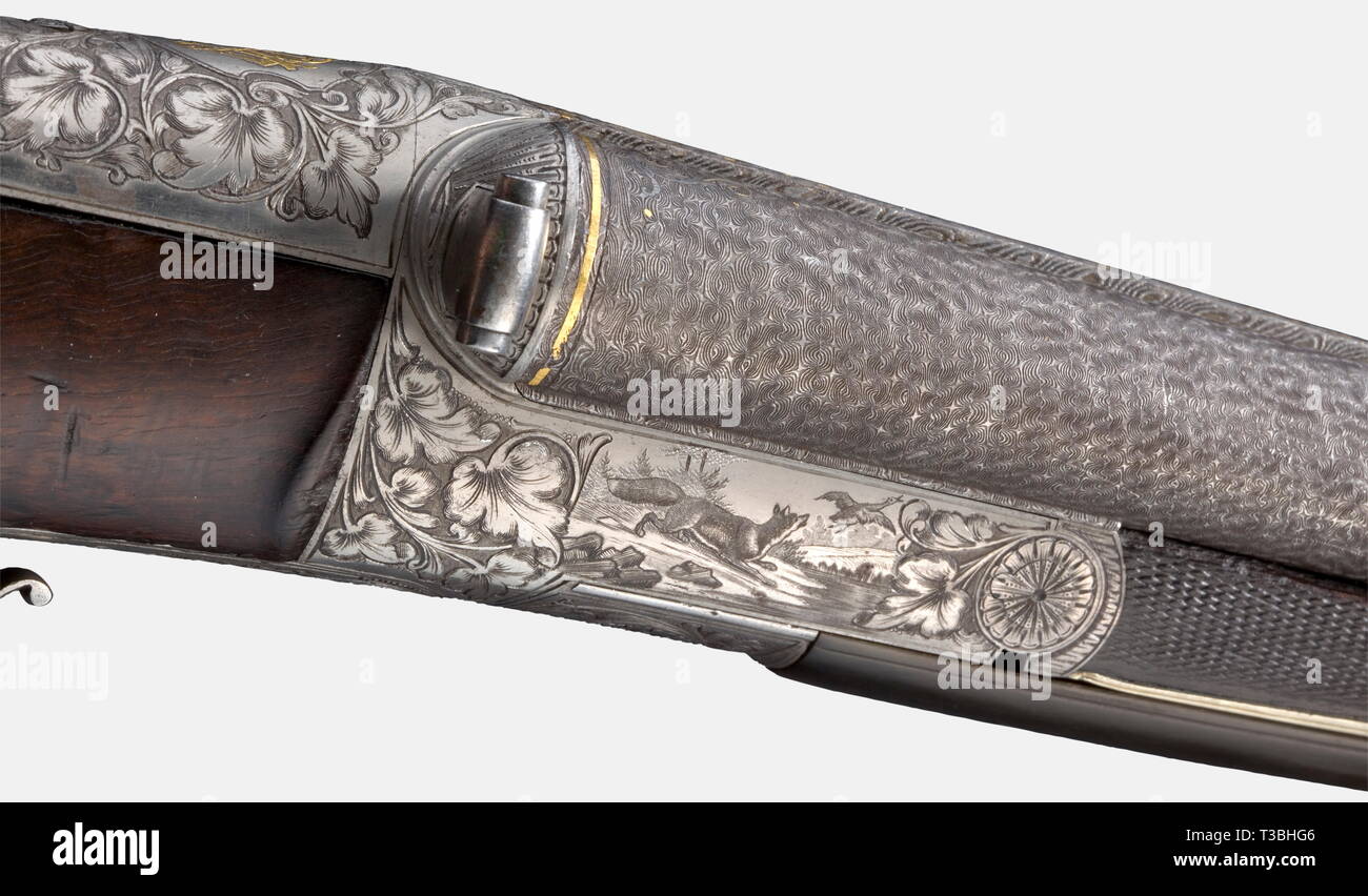 A fine rifle/shotgun combination with interchangeable barrel, F.W ...