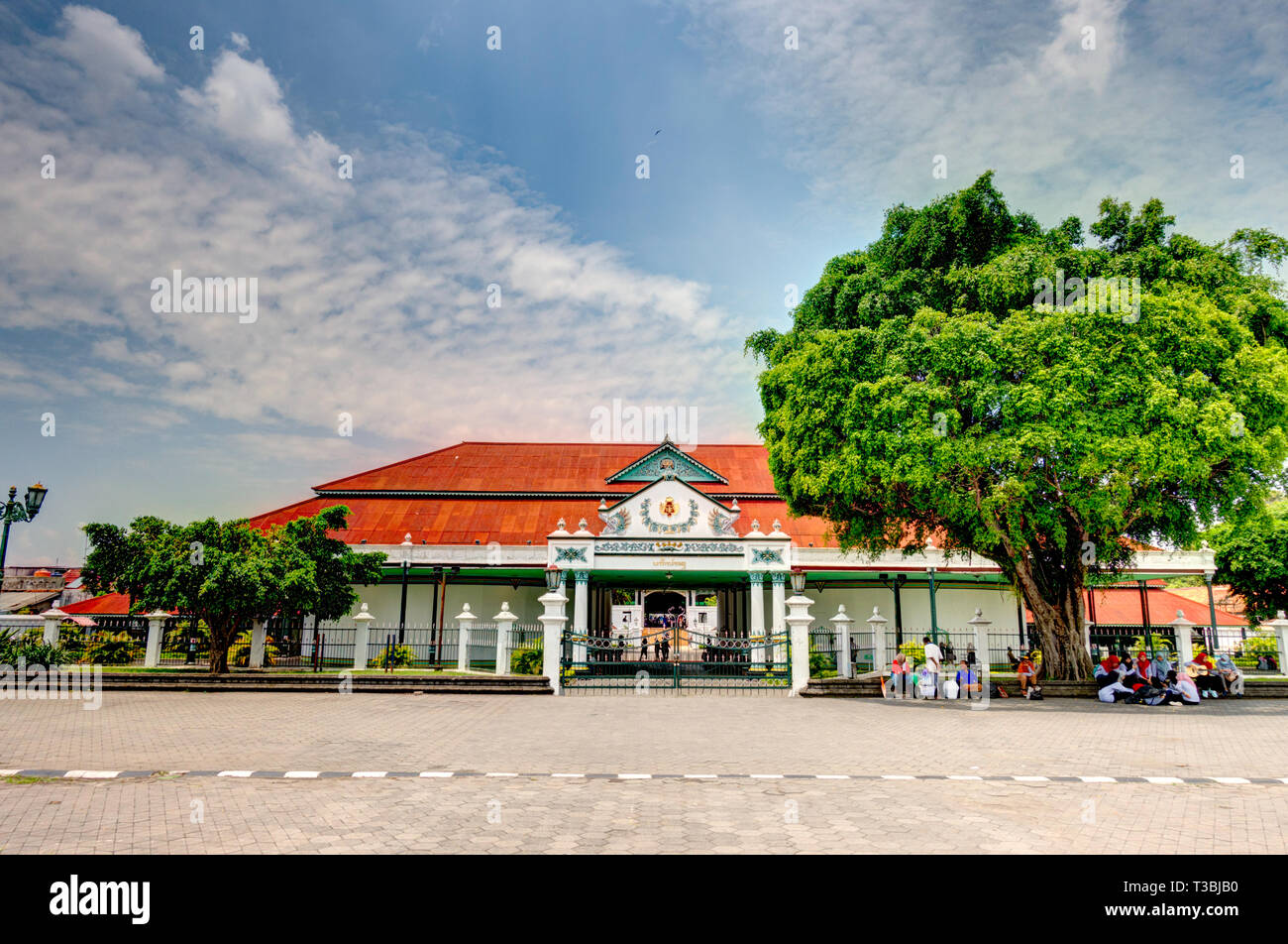 Yogyakarta historical landmarks, Indonesia Stock Photo - Alamy
