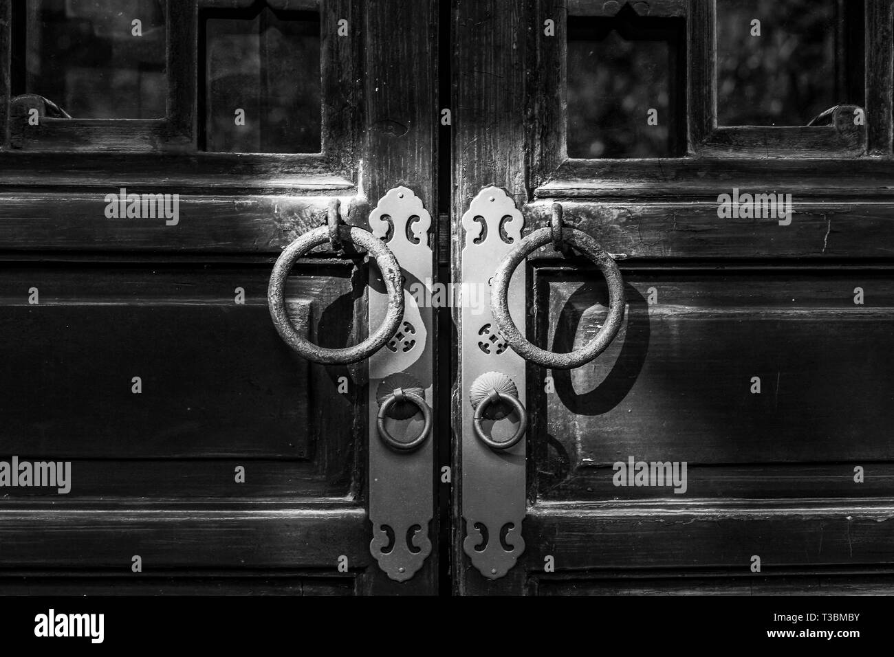 Close up of the door Stock Photo - Alamy